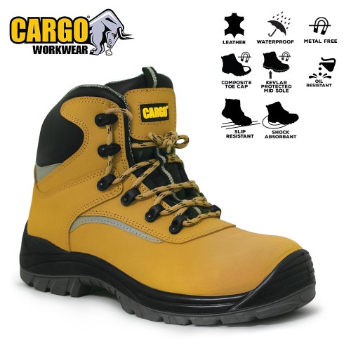 Cargo Storm Waterproof Safety Boot S7S FO SR | Cargo WorkWear